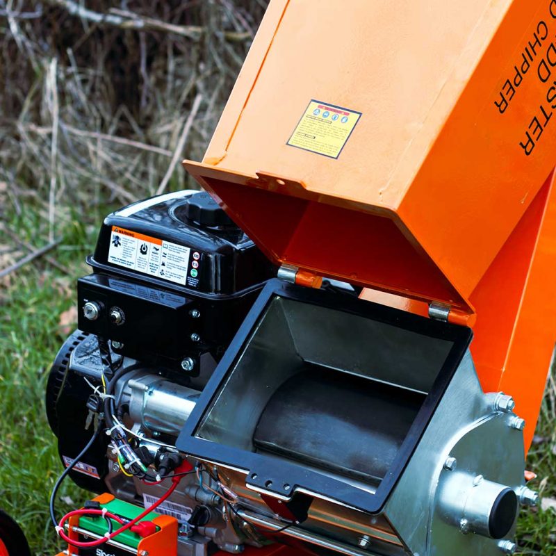 Forest Master 14HP Petrol Wood Chipper & Professional Garden Shredder ...