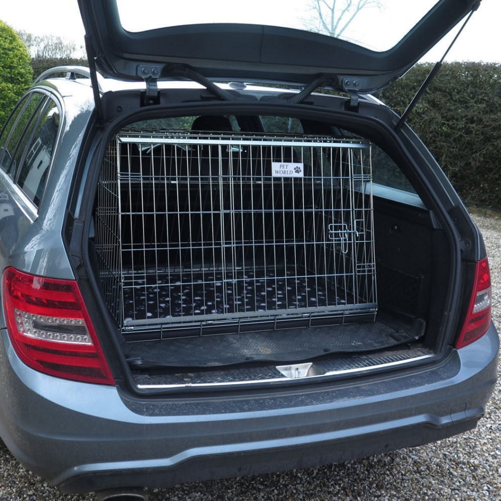 Pet World Car Dog Cage - Mercedes-Benz C-Class Station Wagon Estate ...