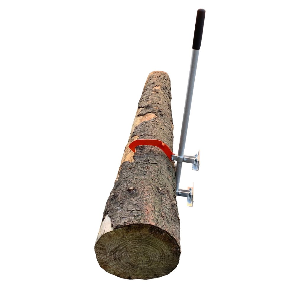 LOG LIFTING SAW HORSE FELLING ROLLER LIGHTWEIGHT FORESTRY TIMBER JACK ...