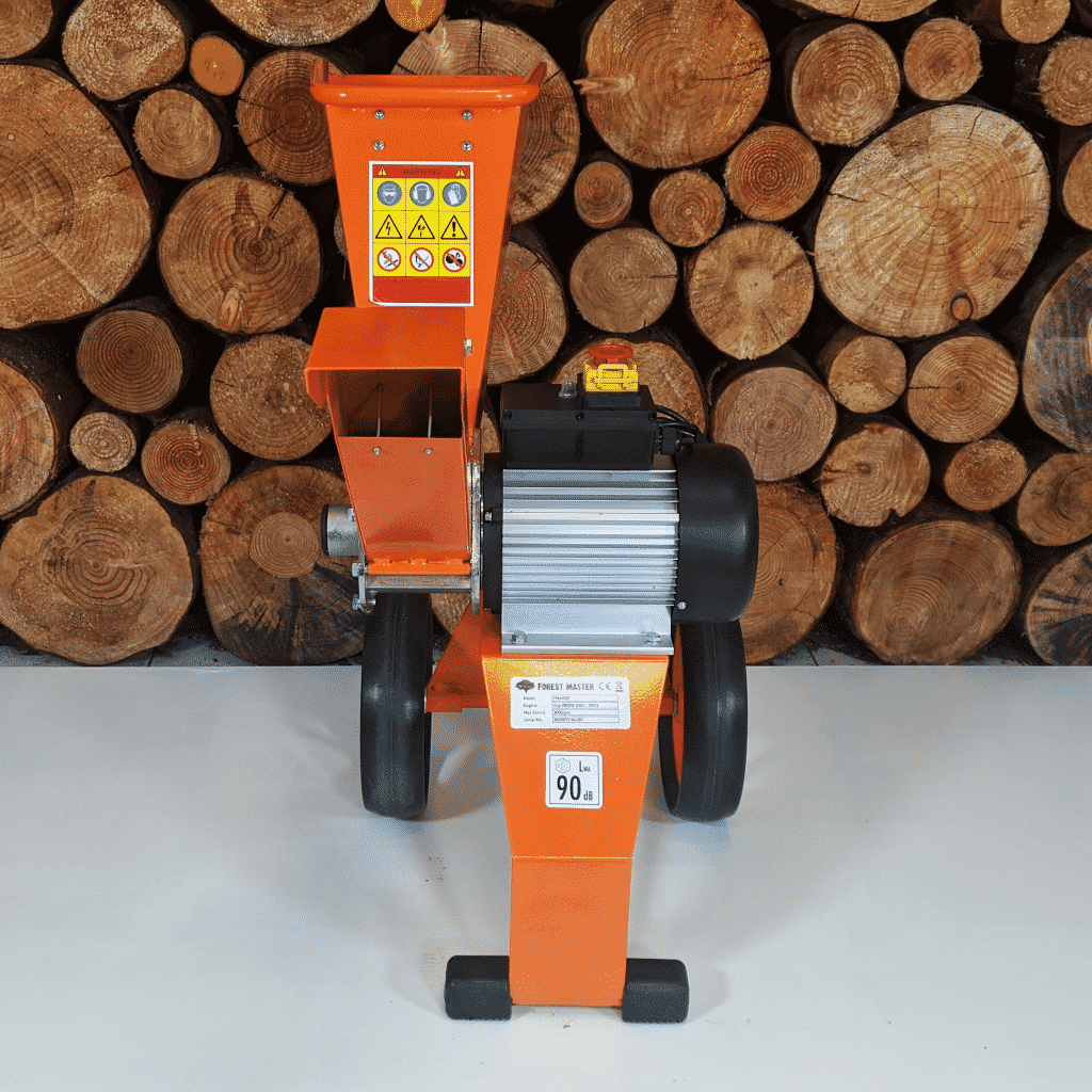 Forest Master 4HP Electric Garden Shredder & Wood Chipper Compact FM4DDE