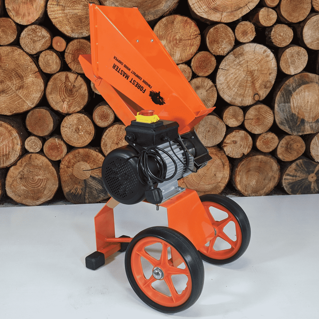 Forest Master 4HP Electric Garden Shredder & Wood Chipper Compact FM4DDE