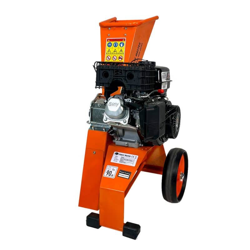 Forest Master Garden Shredder Mulcher Wood Chipper 6HP Petrol FM6DD-MUL ...