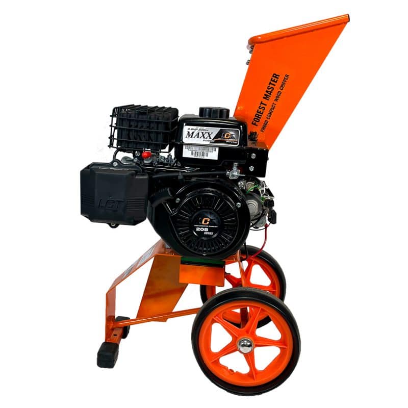 Forest Master Garden Shredder Mulcher Wood Chipper 6HP Petrol FM6DD-MUL ...