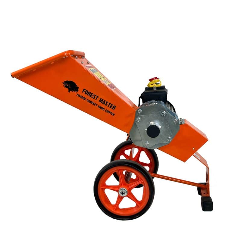 Forest Master 4HP Electric Wood Chipper Garden Shredder Compact FM4DDE ...